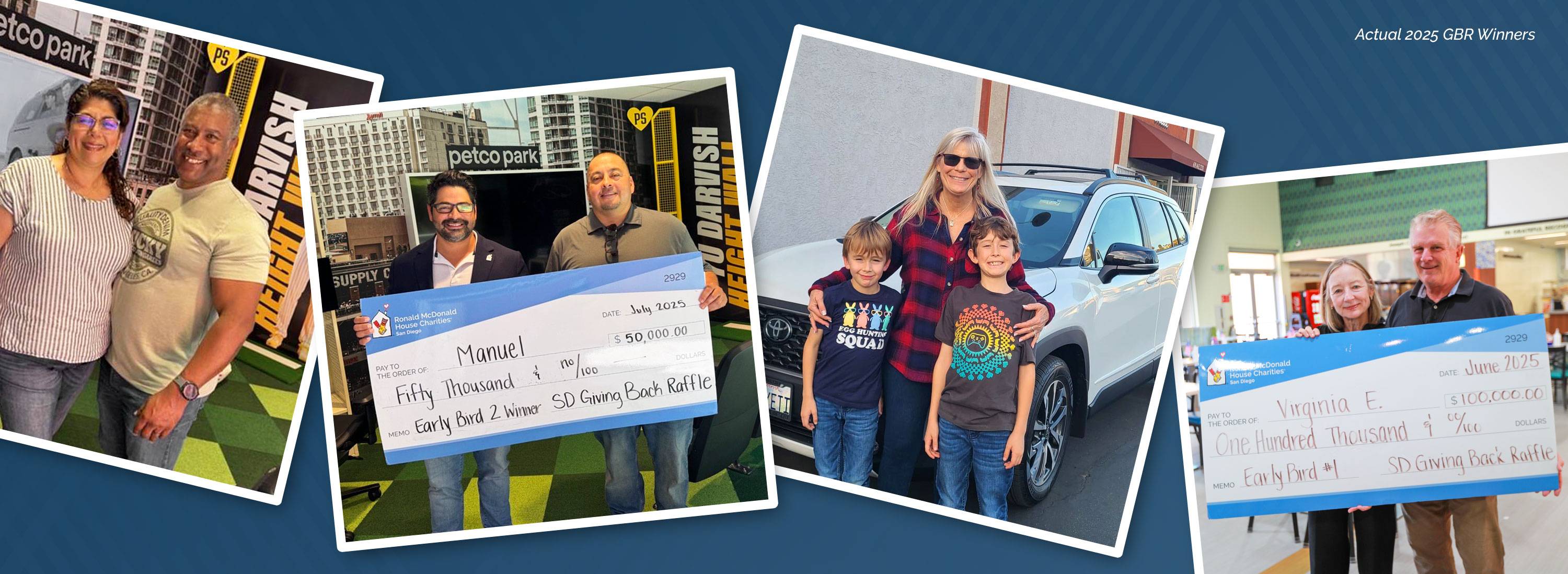 Winners - Giving Back Raffle Benefiting Ronald McDonald House Charities ...